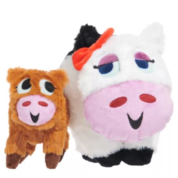 Bark | Dog | New Bark Box Bertha The Cow Dog Toy Cow Giving Birth To ...
